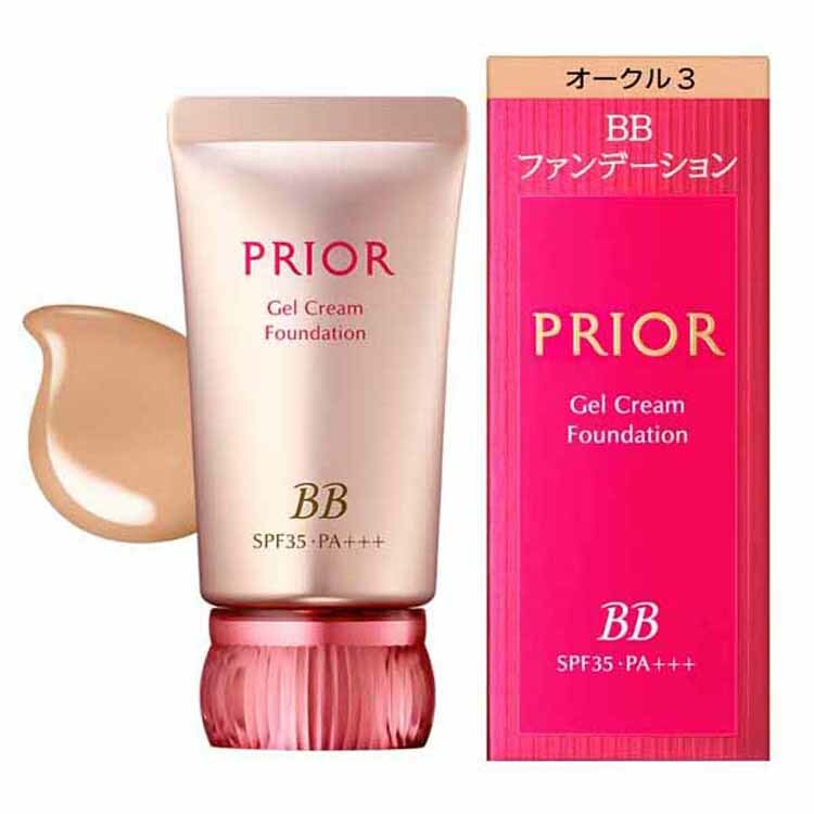 【楽天市場】資生堂 PRIOR(プリオール) 美つやBBジェルクリーム n（ファンデーション） オークル3 濃いめ SPF35・PA+++ 30g：Beauty Sign