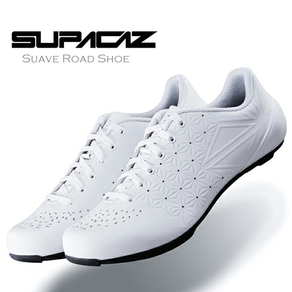 【楽天市場】自転車 シューズ スパカズ Suave Road Shoe ホワイト ビンディングシューズ SUPACAZ ロードシューズ ロード ...