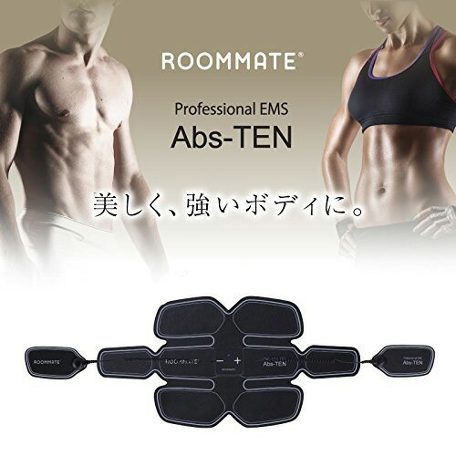 楽天市場 Roommate プロフェッショナル Ems Abs Ten 筋肉運動トレーニング ボディメイク トレーニング 美容 Eb