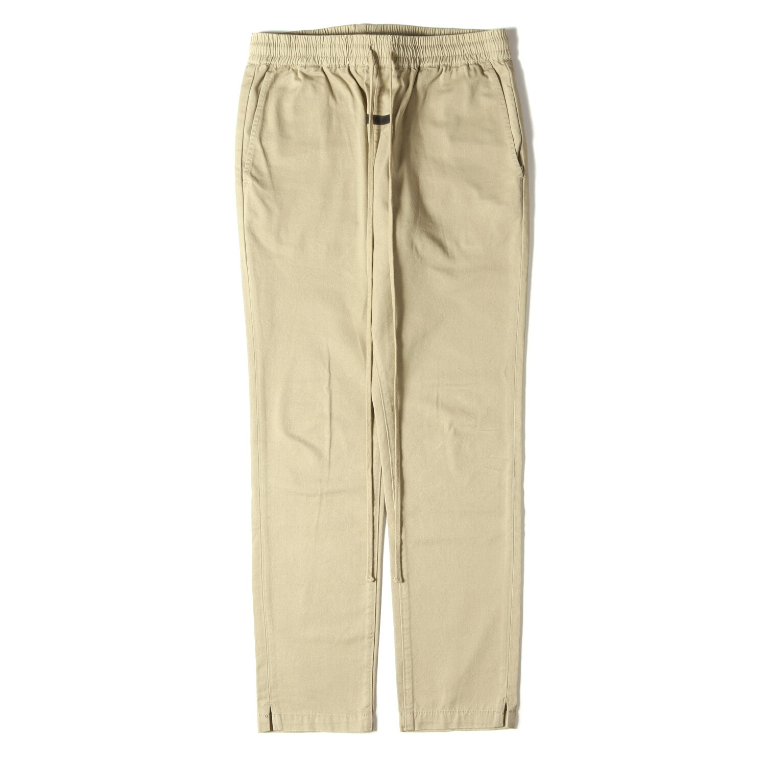 【楽天市場】FEAR OF GOD フィアオブゴッド FOG ESSENTIALS エッセンシャルズ パンツ コットンツイル スリム ...