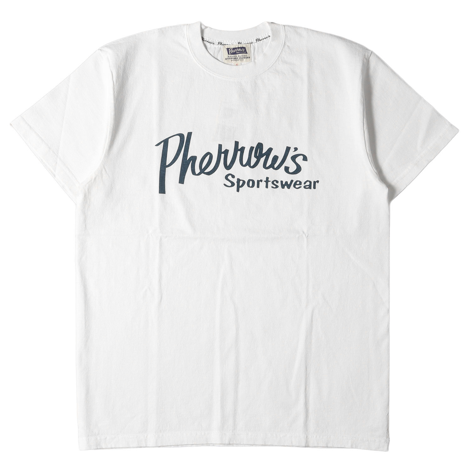 【楽天市場】PHERROWS フェローズ Tシャツ サイズ:XL ブランドロゴ ヘビー クルーネック Tシャツ 17SS ホワイト 白 トップス カットソー 半袖 【メンズ】【K3970 ...