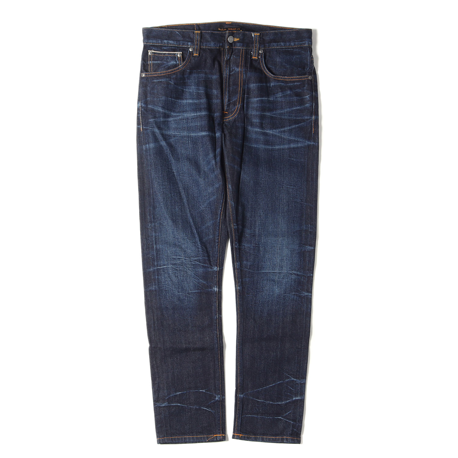 【楽天市場】Nudie Jeans ヌーディージーンズ デニムパンツ サイズ:W30 ヴィンテージ加工 ストレッチ スキニー デニム パンツ ...