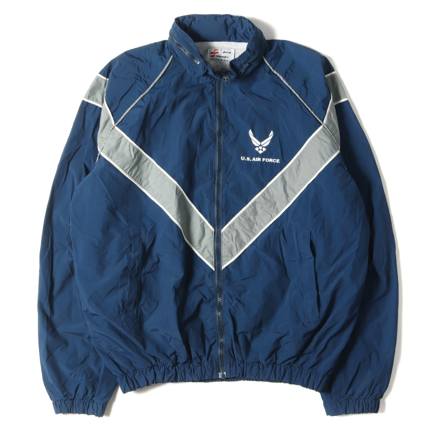 【楽天市場】US AIR FORCE PTU トレーニング ナイロン ジャケット サイズ:MEDIUM - LONG 米軍実物 ミリタリー ...