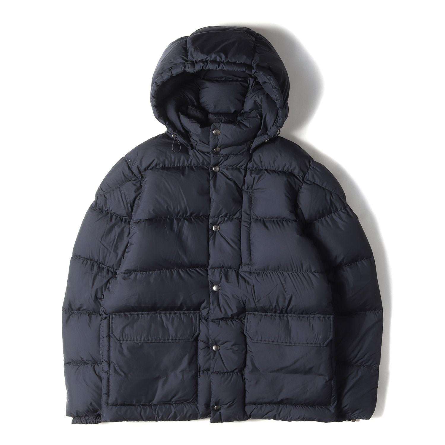 【楽天市場】MONCLER モンクレール ダウン ジャケット サイズ:1 19AW 2WAY ハイネック フード ダウンジャケット ...