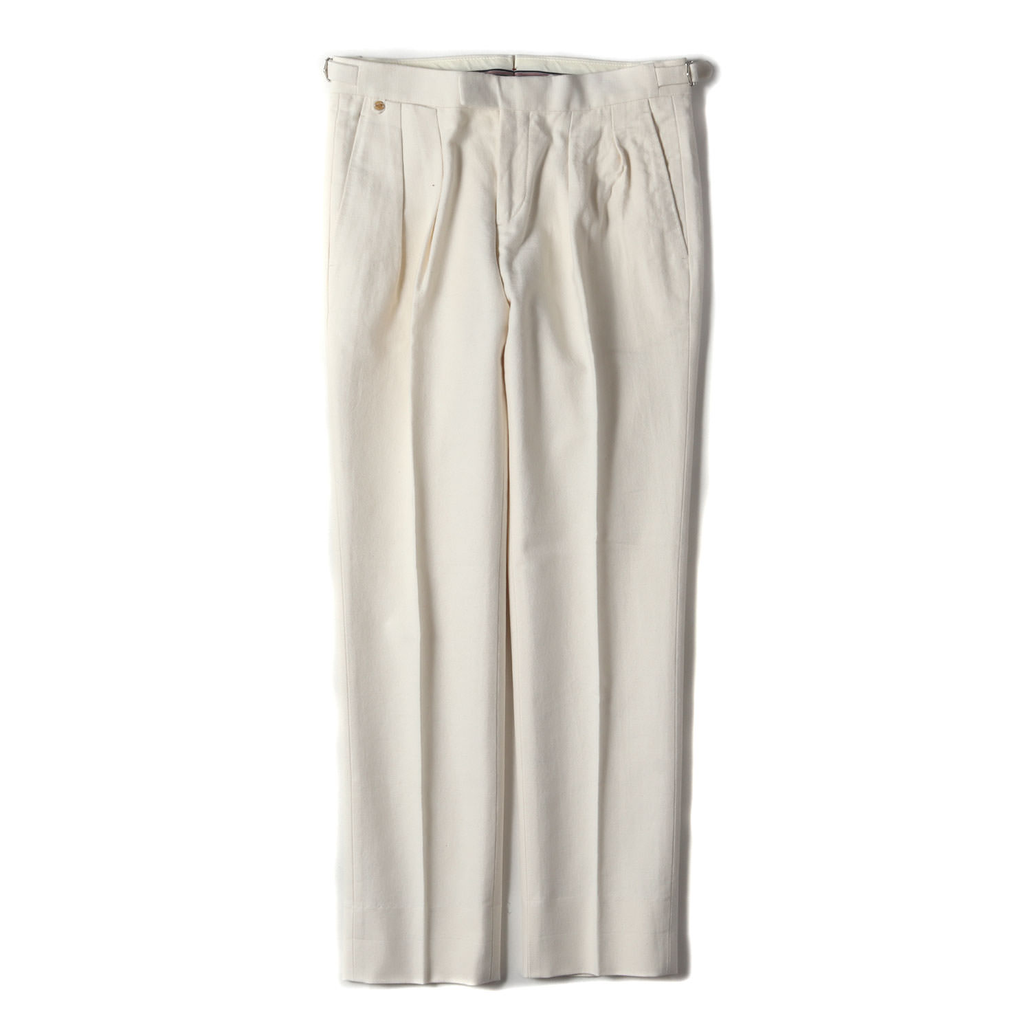 【楽天市場】BERNARD ZINS ベルナール ザンス パンツ サイズ:38/28 ツータック サイドアジャスター スラックス BZV3 ...