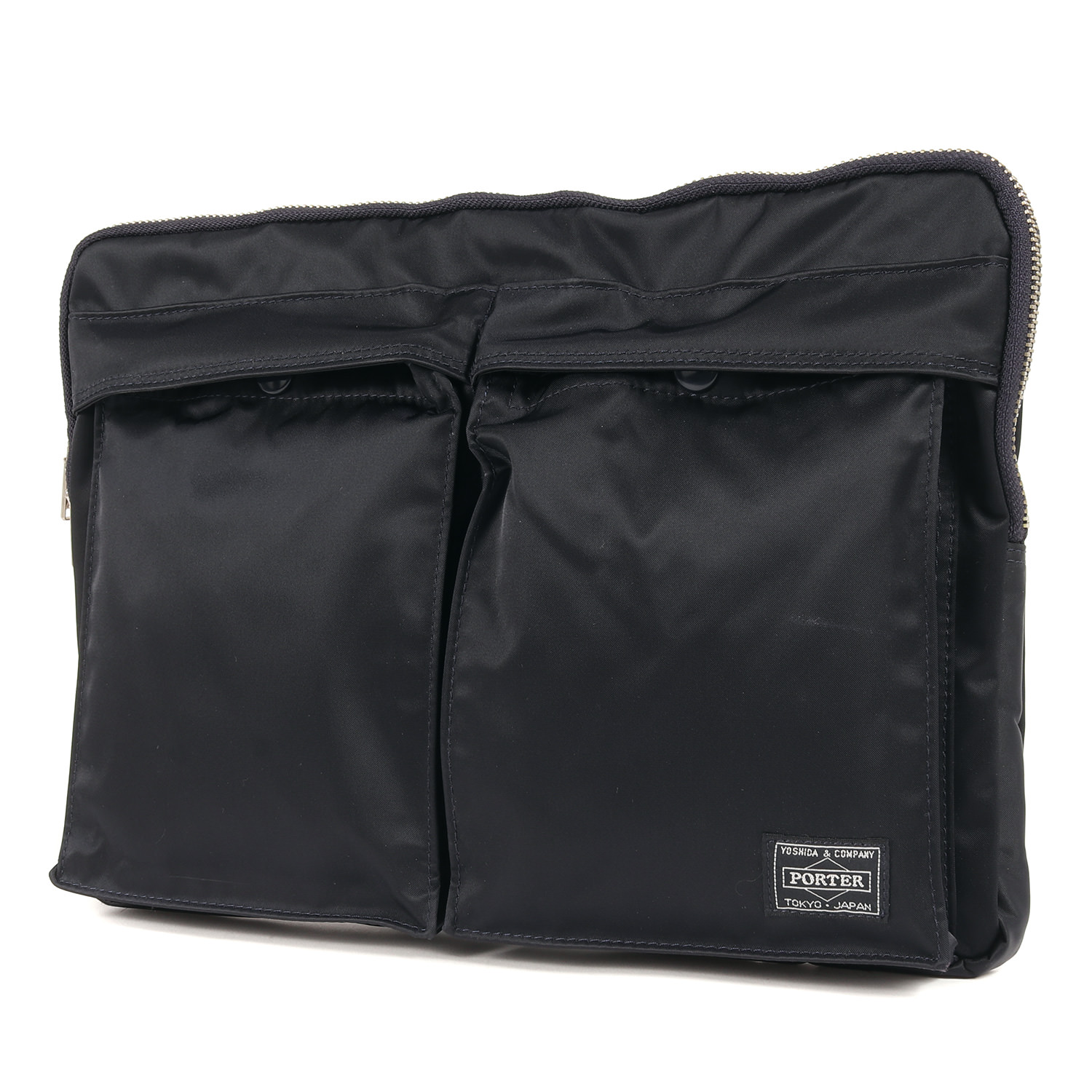 【楽天市場】SOPHNET ソフネット 六本木ヒルズ店 オープン記念 PORTER 裏地カモフラージュ クラッチバッグ ネイビー 紺 吉田 ...