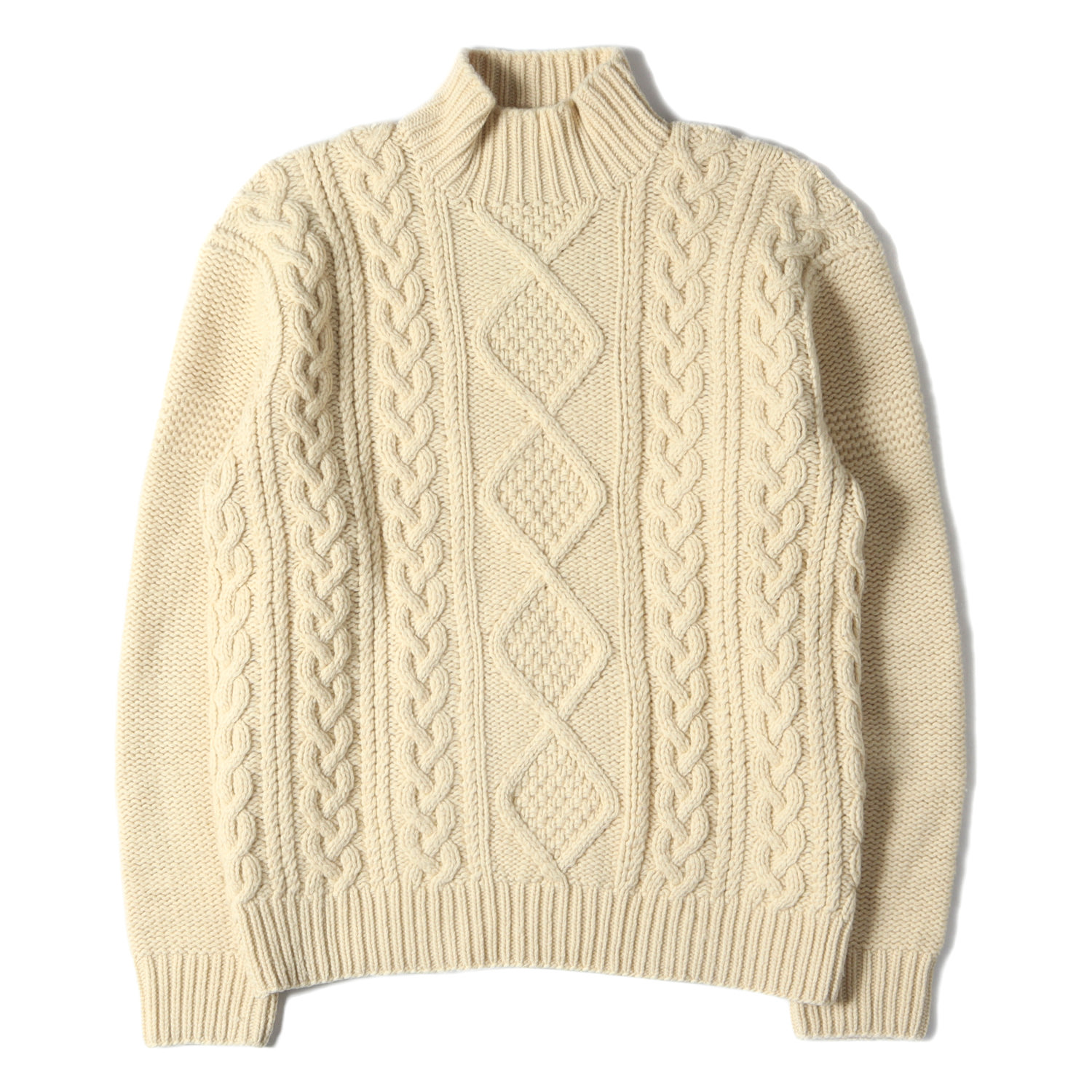 【楽天市場】RRL ダブルアールエル ニット サイズ:S ローゲージ モックネック ハンド ニット セーター アイボリー トップス カジュアル ...