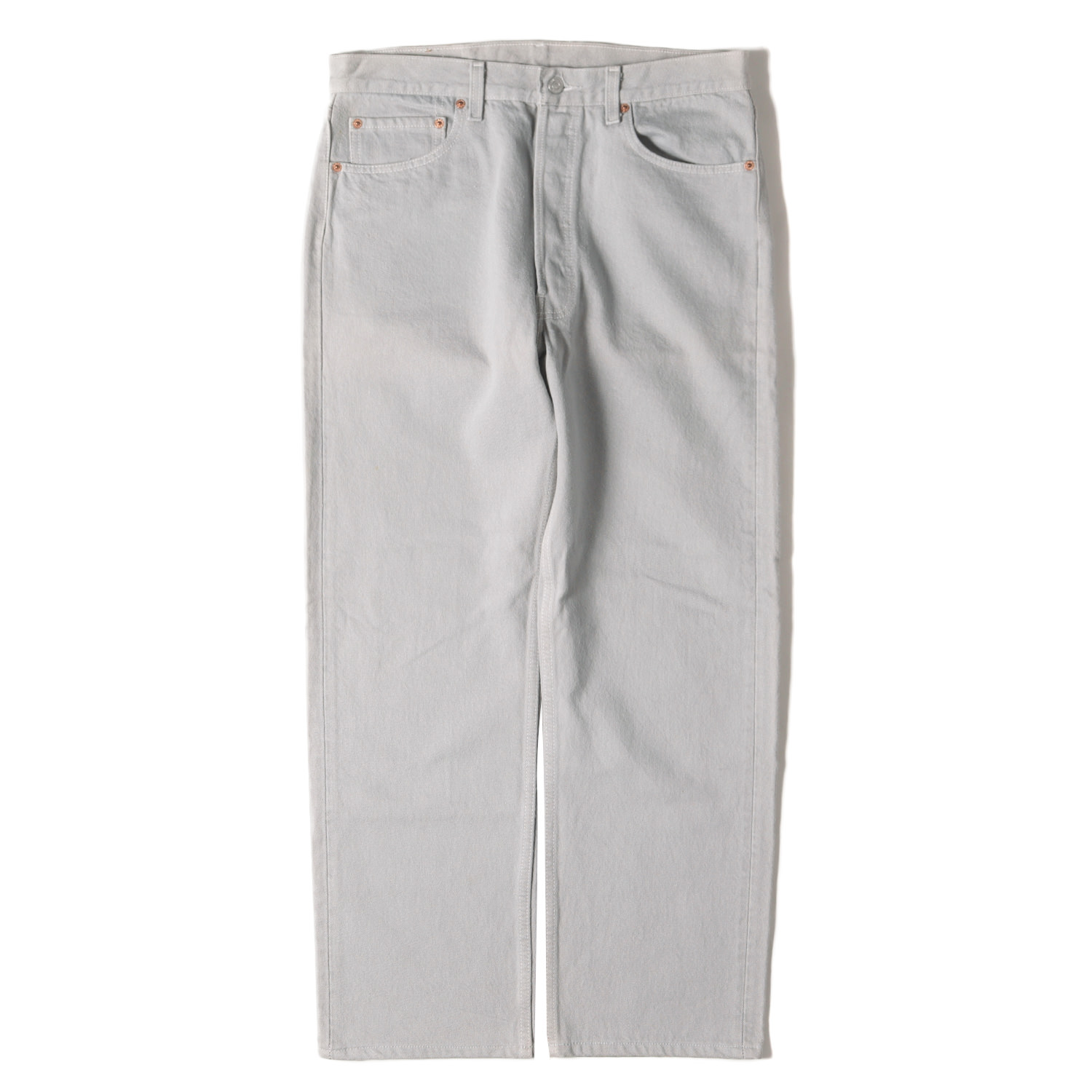 【楽天市場】Levis リーバイス デニム パンツ サイズ:34 90s 日本企画 グレー染め 501 デニムパンツ USA製 / 501 ...