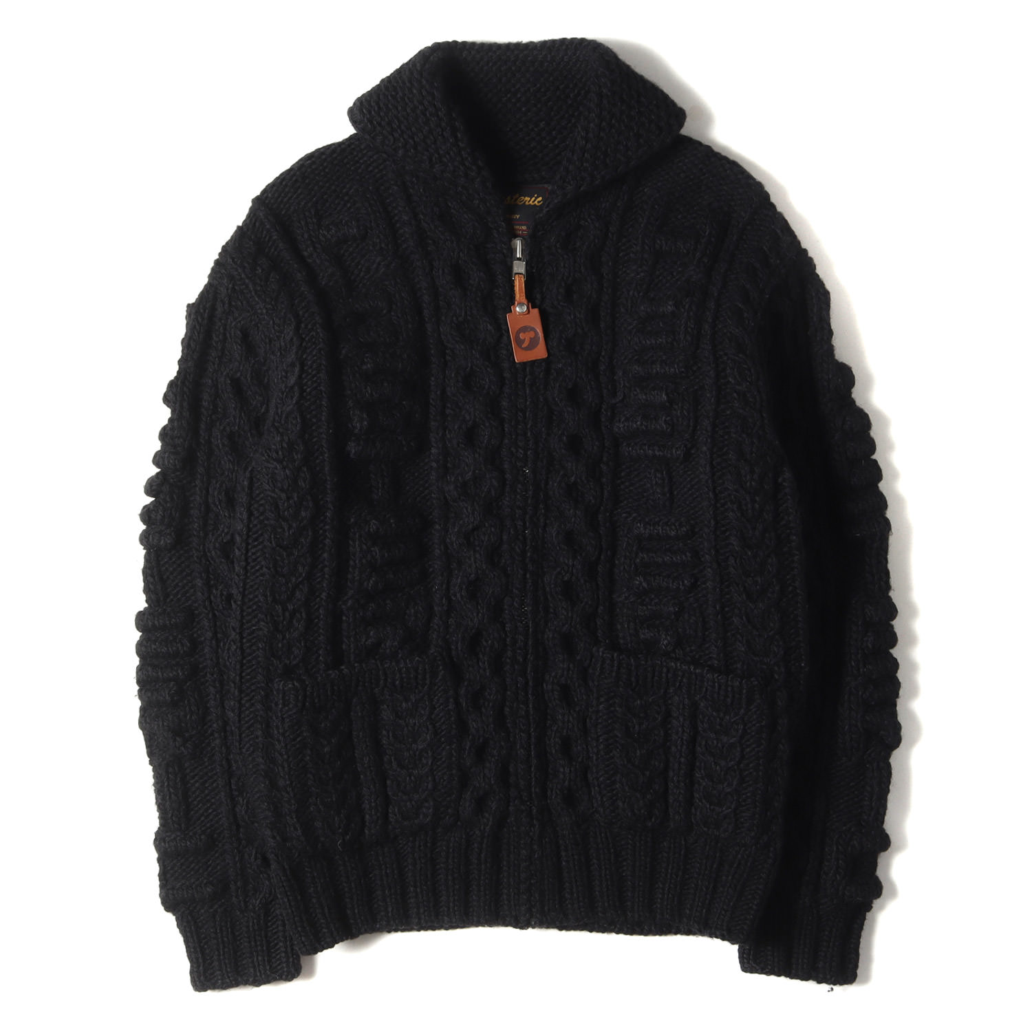 【楽天市場】HYSTERIC GLAMOUR ヒステリックグラマー カーディガン サイズ:FREE 00s ケーブル編み ウール カウチン ...
