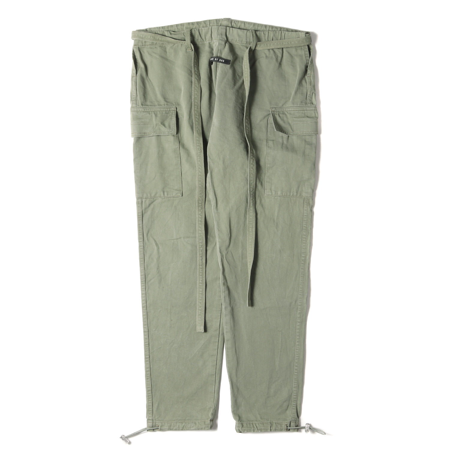 【楽天市場】FEAR OF GOD フィアオブゴッド パンツ サイズ:S SIXTH COLLECTION コットンツイル カーゴパンツ ...