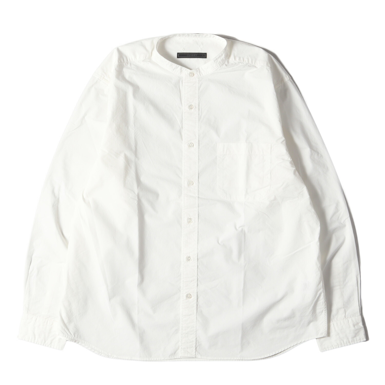 【楽天市場】SOPHNET ソフネット シャツ サイズ:L 21SS ビッグサイズ バンドカラー 長袖シャツ BIG BAND COLLAR ...
