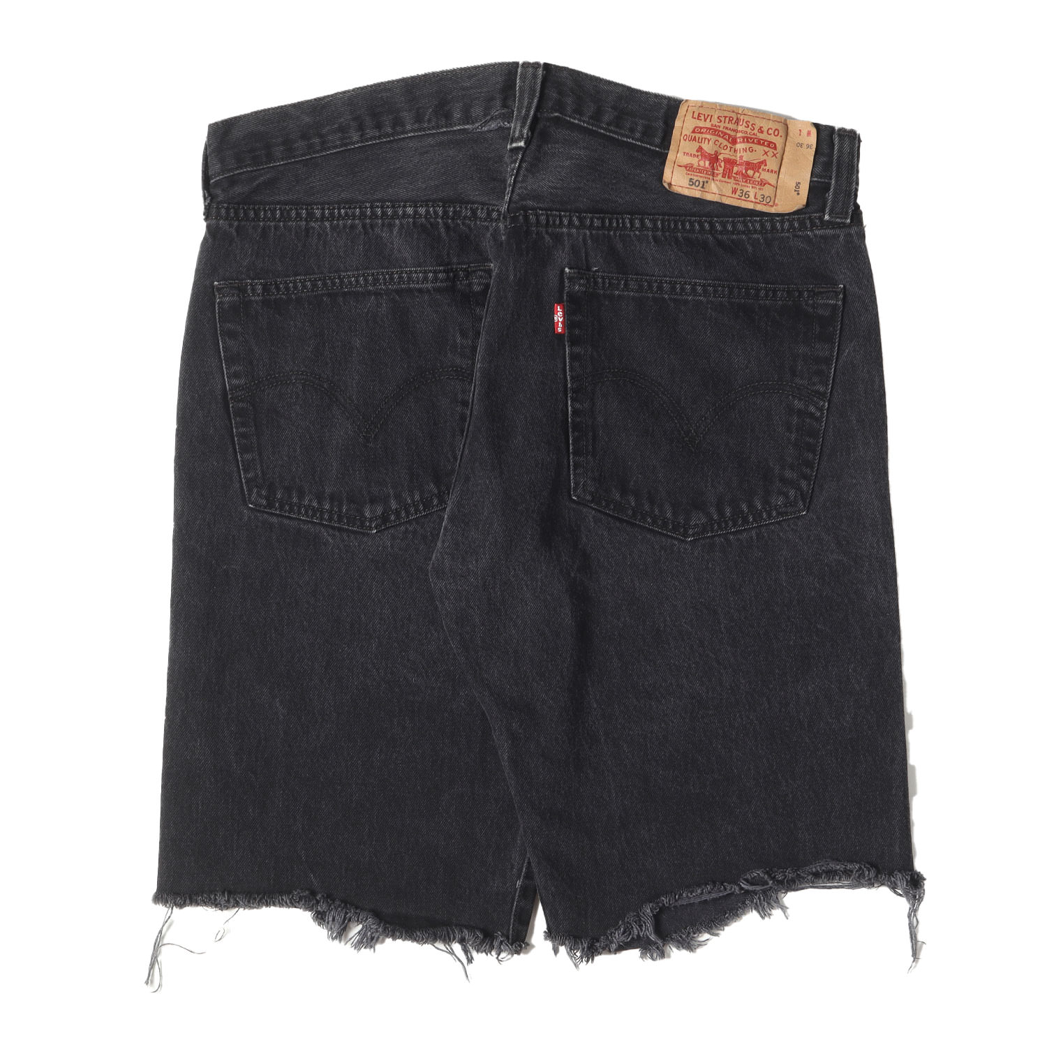 【楽天市場】Levis リーバイス パンツ サイズ:36 00s 501 後染め ブラック カットオフ デニムショーツ 00年代 ハイチ製 ブラック 黒 ボトムス ジーンズ ジーパン ショート ...