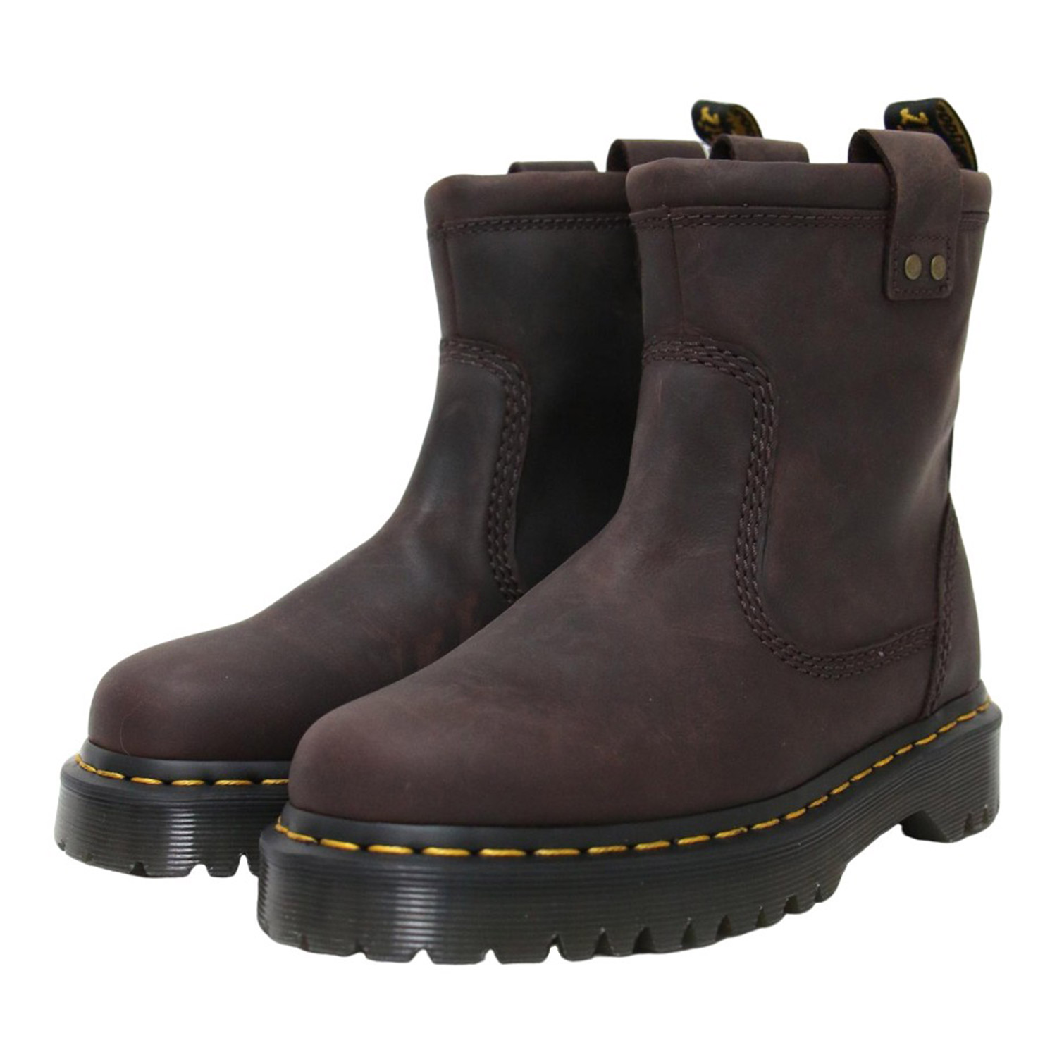 【楽天市場】Dr.Martens ドクターマーチン ダークブラウン サイズ:UK4(23.0cm) ANISTONE LO チェルシー ブーツ ...