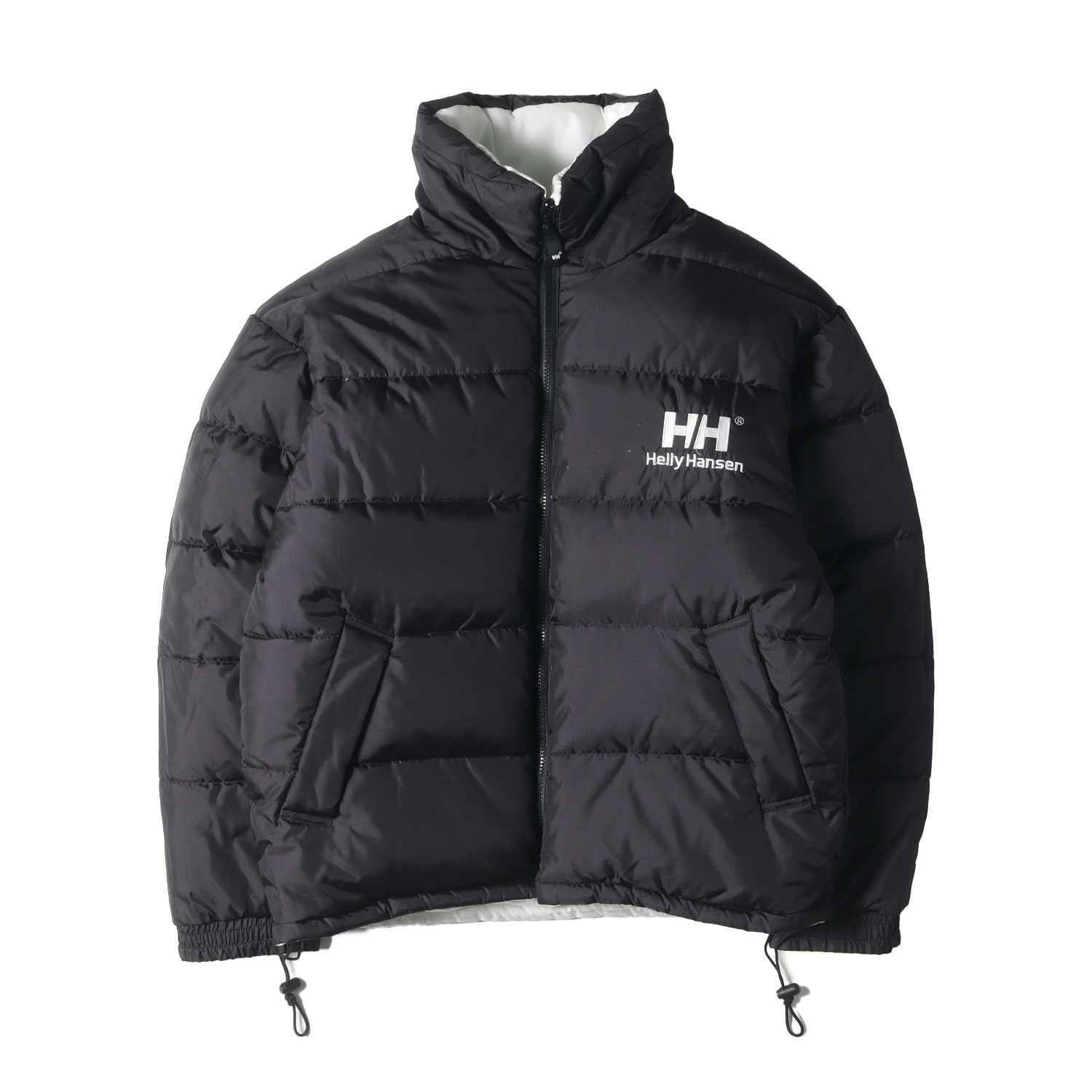 【楽天市場】HELLY HANSEN ヘリーハンセン ジャケット サイズ:M 00s ビッグロゴ リバーシブル ダウンジャケット ブラック ホワイト 黒白 アウター ブルゾン 上着【メンズ ...