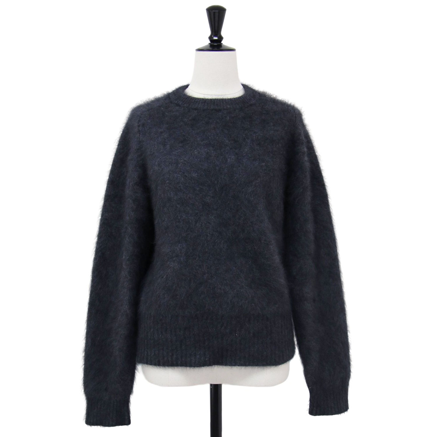 【楽天市場】Spick&Span スピックアンドスパン ニット チャコールグレー サイズ:FREE FURKNIT クルー プルオーバー ...