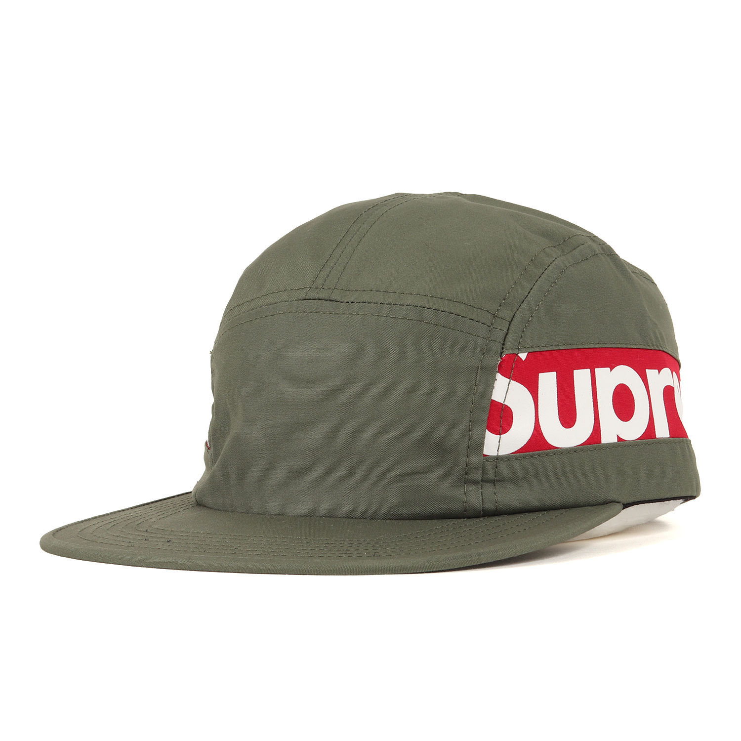 【楽天市場】Supreme シュプリーム キャップ サイド パネルロゴ キャンプキャップ(Side Panel Camp Cap) オリーブ ...