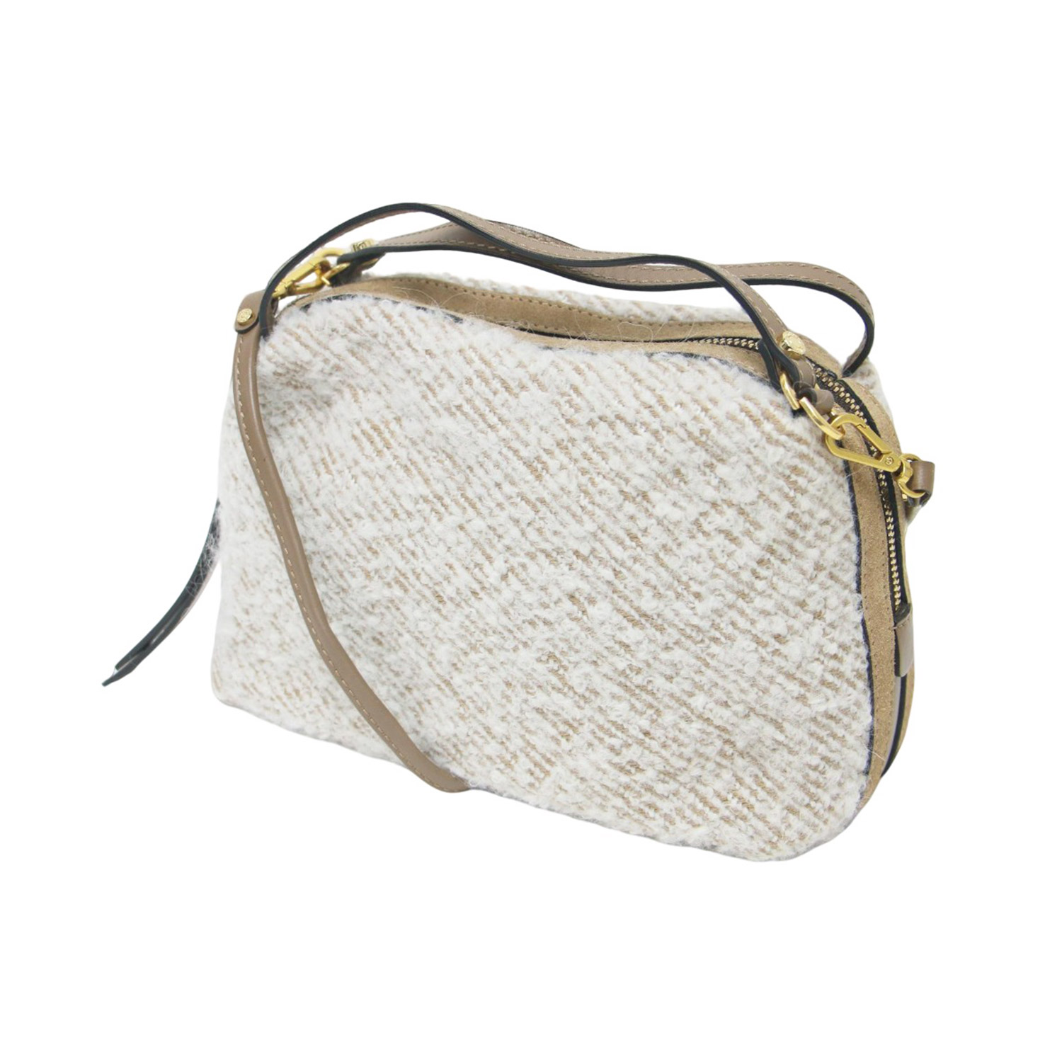 【楽天市場】GIANNI CHIARINI ジャンニ キアリーニ バッグ ベージュ系 / アリファ M ツイード ハンドバッグ / ALIFA ...