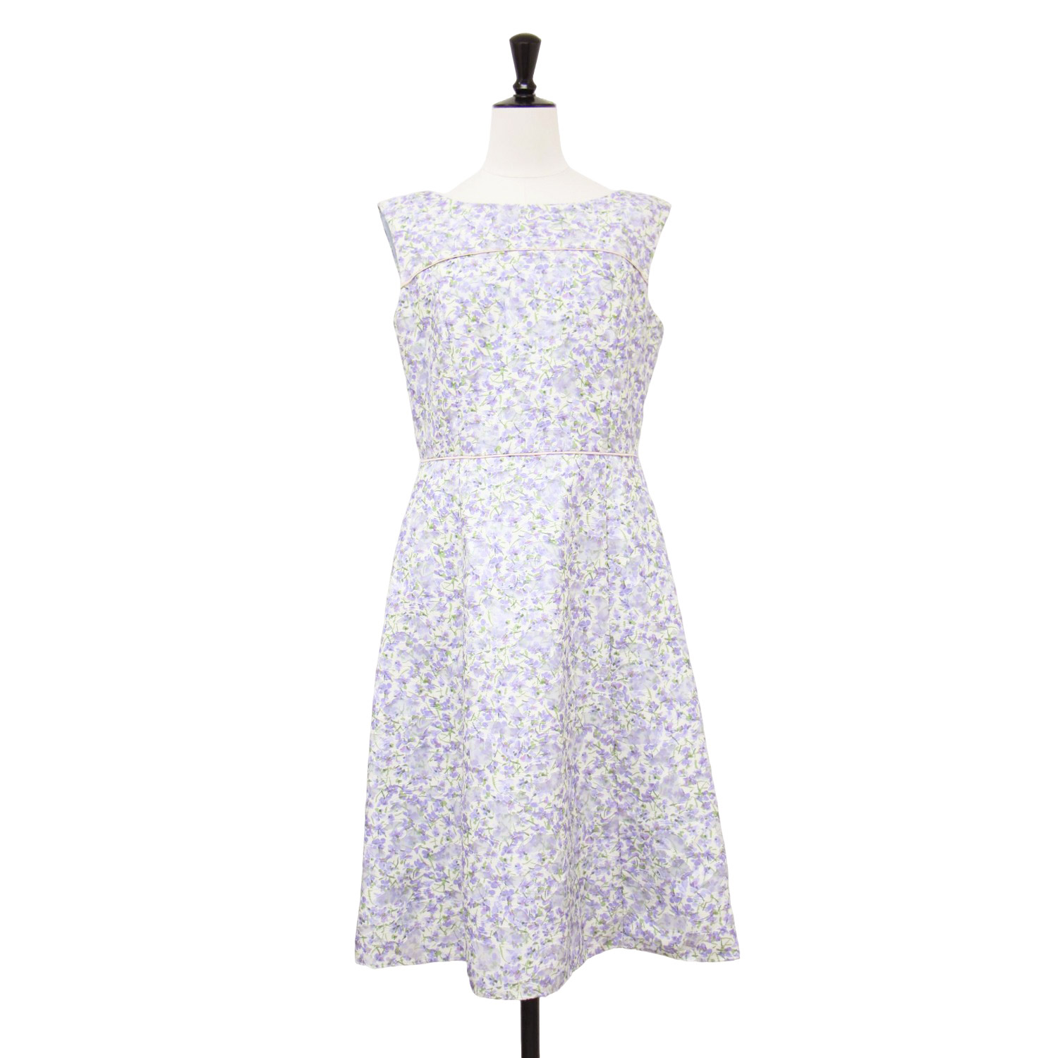 【楽天市場】TOCCA トッカ ワンピース パープル系 サイズ:4(L) / フルーレット ワンピース / FLEURETTE ドレス ミディ ...