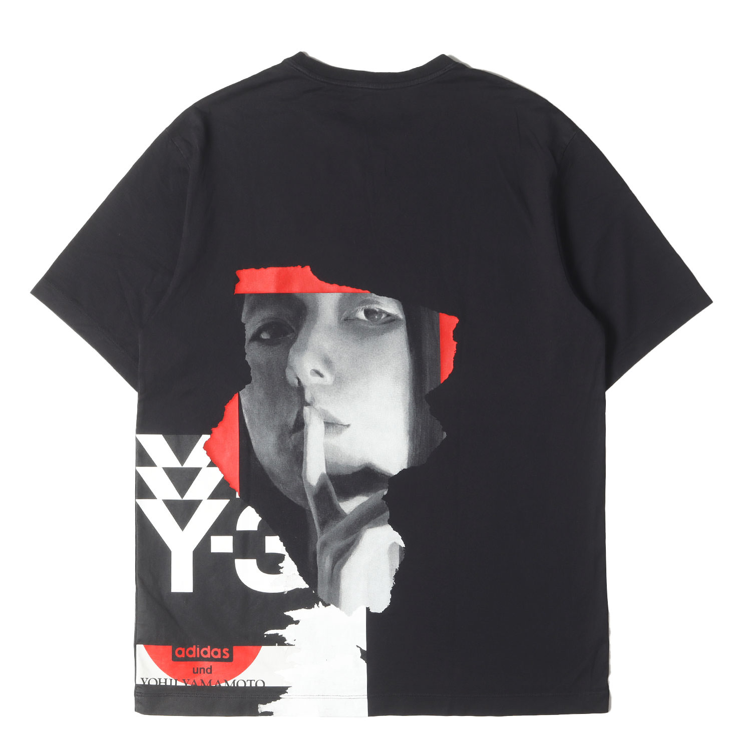 【楽天市場】Y-3 ワイスリー Tシャツ サイズ:M / 20SS フォト グラフィック クルーネック Tシャツ (M CH1 GFX SS TEE) / ブラック 黒 / トップス ...