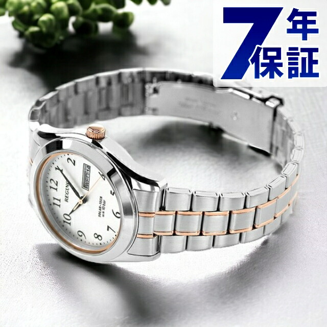 【楽天市場】\今ならさらに+9倍／ シチズン レグノ ソーラー KM1-237-93 腕時計 ブランド メンズ シルバー×ピンクゴールド ...