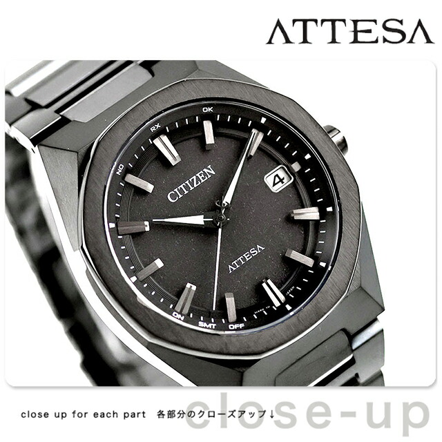 【楽天市場】シチズン アテッサ ダブルダイレクトフライト エコドライブ電波 腕時計 ブランド メンズ チタン 電波ソーラー CITIZEN ...