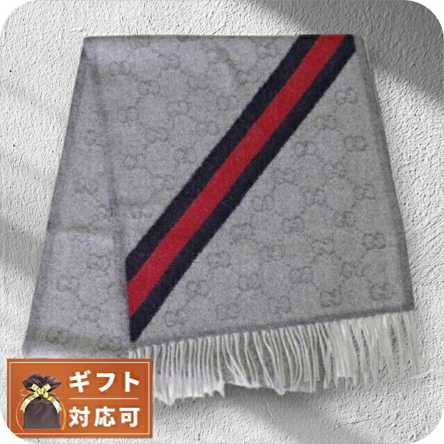 【楽天市場】グッチ GUCCI マフラー GG柄 メンズ レディース 570603 3G200 1768 ライトグレー：Infinitown