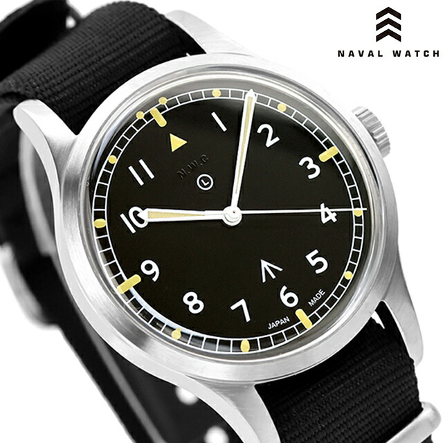 【楽天市場】\さらに最大+9倍／ ナバルウォッチ Naval military watch British ROYAL Army "W10 ...