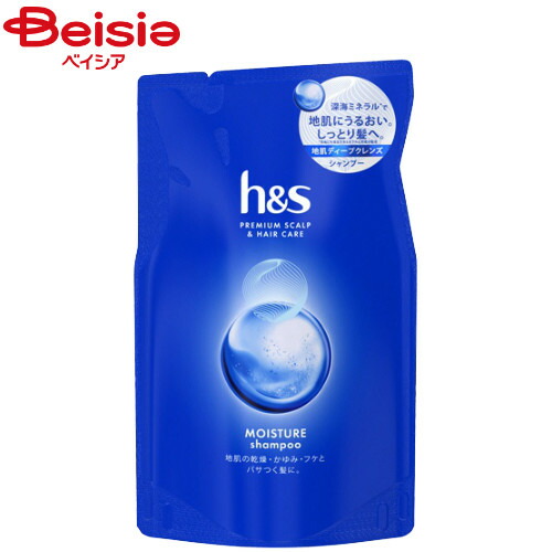 【楽天市場】P&G h&sモイスチャーシャンプーつめかえ用315ml：ベイシア楽天市場店