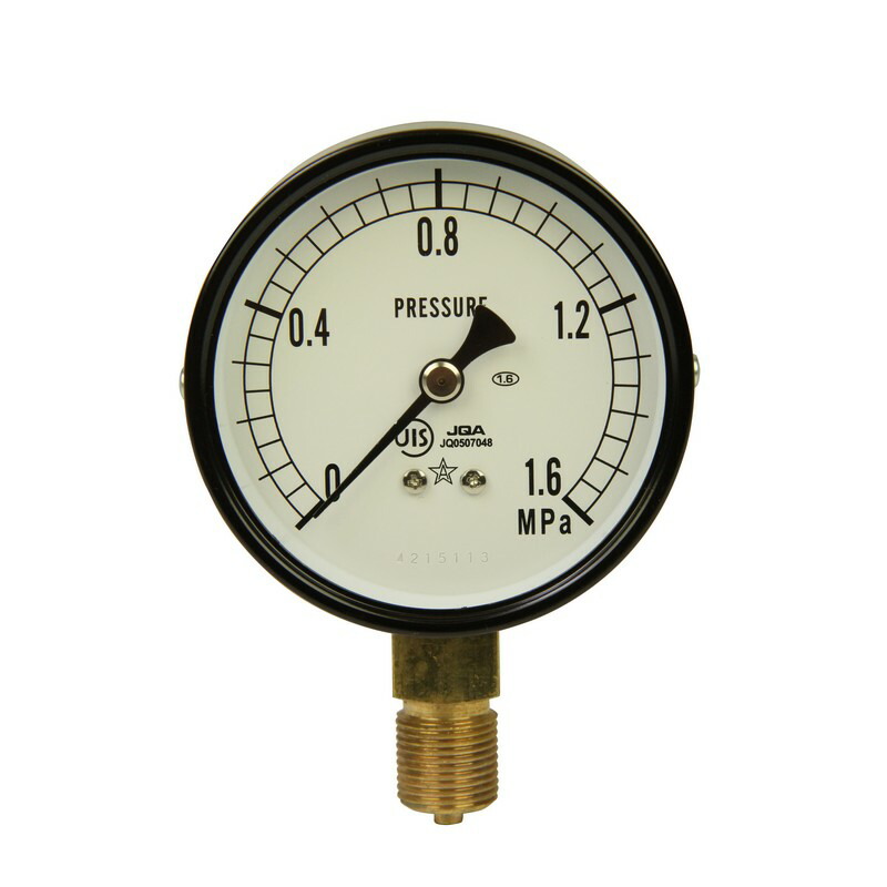 【楽天市場】右下精器 汎用圧力計A75・G3／8 S−31・1．6MPA 電動工具 エアーツール 圧力計 機器：ベイシア楽天市場店