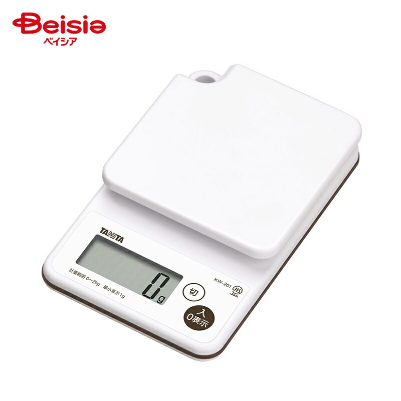 【楽天市場】タニタ デジタルクッキングスケール ホワイト KW-201-WH：ベイシア楽天市場店