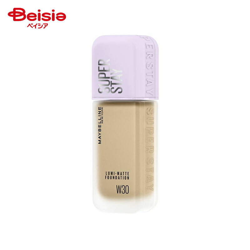 【楽天市場】ロレアル MAYBELLINE SPステイ ルミマット リキッド ファンデーション W30 35ml：ベイシア楽天市場店