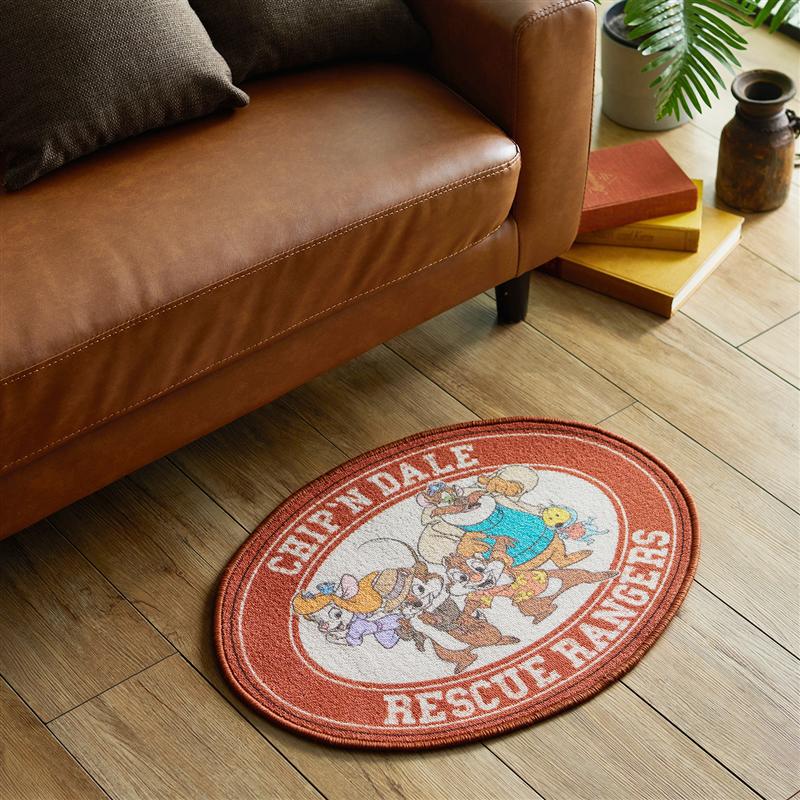 【楽天市場】【Disney】 ディズニー アクセントマット・洗面台マット「チップ＆デール」 ファブリック 玄関マット マット 室内 屋内 ...