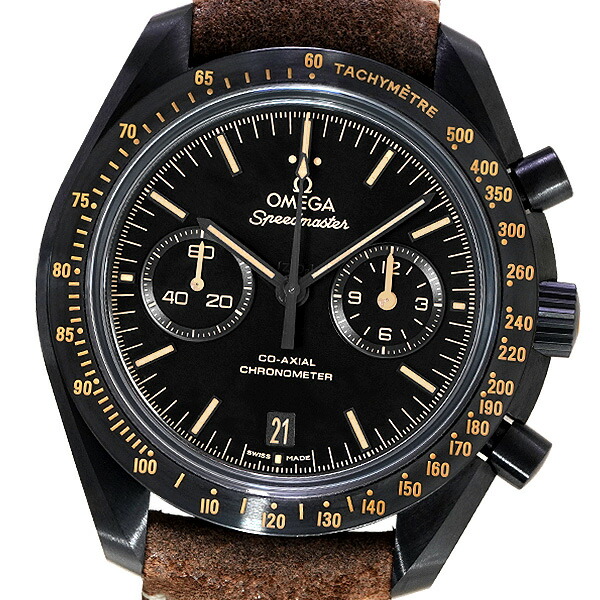 【楽天市場】【美品】【保証書2023年3月記載】OMEGA オメガ スピードマスター ダークサイド オブ ザ ムーン 311.92.44.51 ...