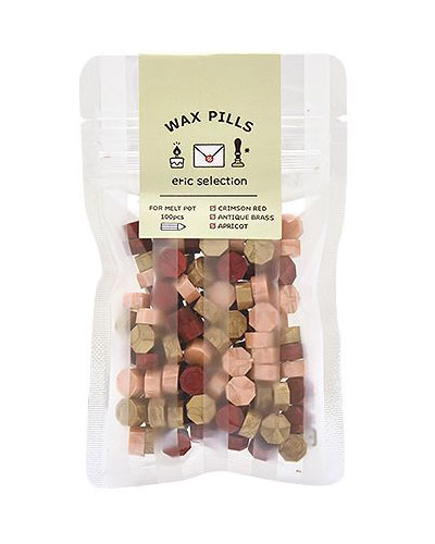 【楽天市場】ワックスピル [eric selection VOL.2]【赤 eric-slg-wp02】 ミックス約100粒入 ericさんセレクトの3色入り 単色でもMIXしてもかわいく ...
