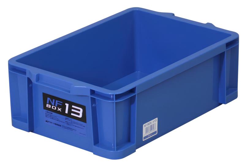 【楽天市場】JEJアステージ(JEJ Astage) NFボックス #13 ブルー 防災 W約28.7×D約43.5×H約14.5cm：ベルトワマーケット
