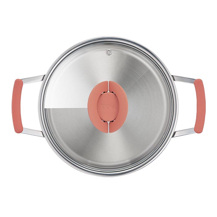 【楽天市場】ティファール t-fal オプティスペースIHステンレス シチューポット 20cm IH・ガス火対応 G72844 送料無料 両手鍋：ソムリエ＠ギフト