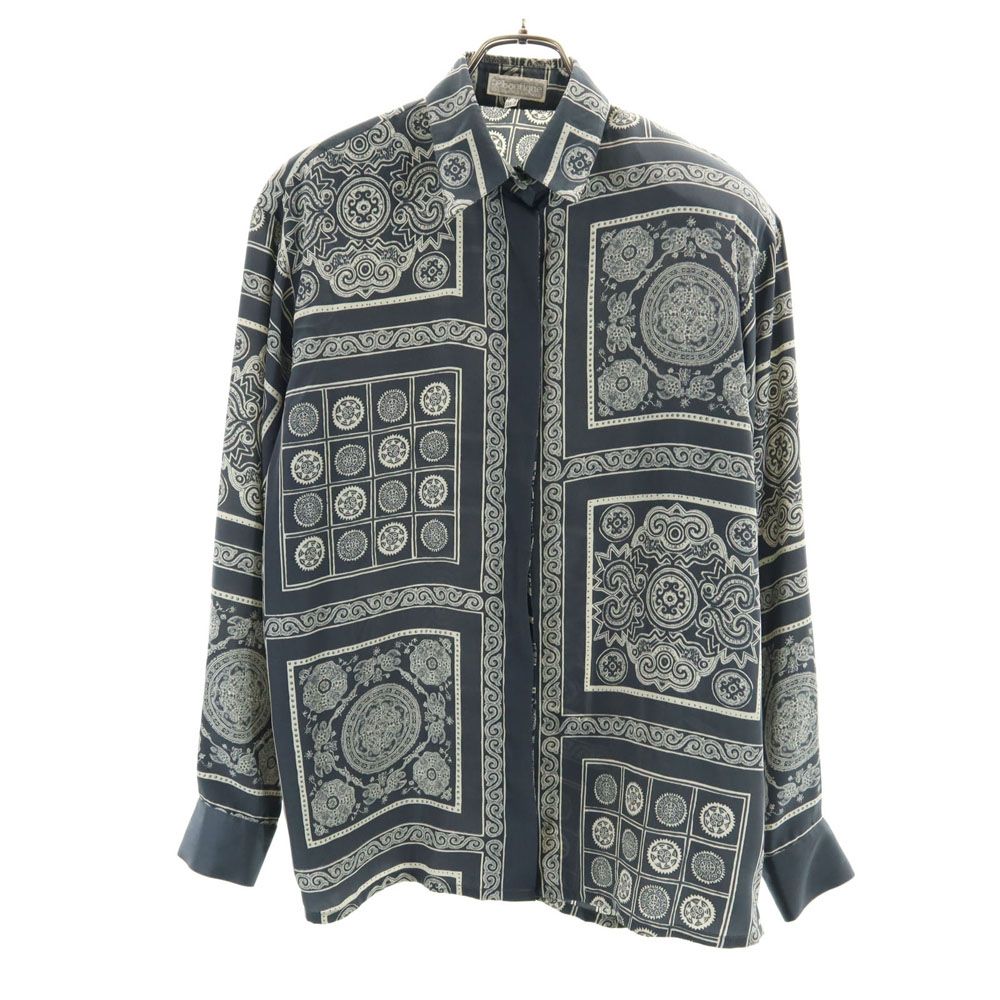 【楽天市場】古着 ブティック BOUTIQUE 90s 80s ドイツ製 オールド 長袖 シャツ 38 チャコールグレー レディース 【中古】 【PD】：Bellis