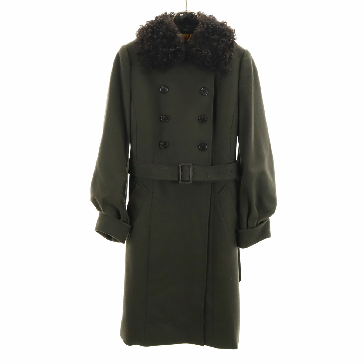 【楽天市場】古着 美品 Paul Smith BLACK ポールスミス ブラック ロングコート 42 カーキ レディース 【中古】：Bellis