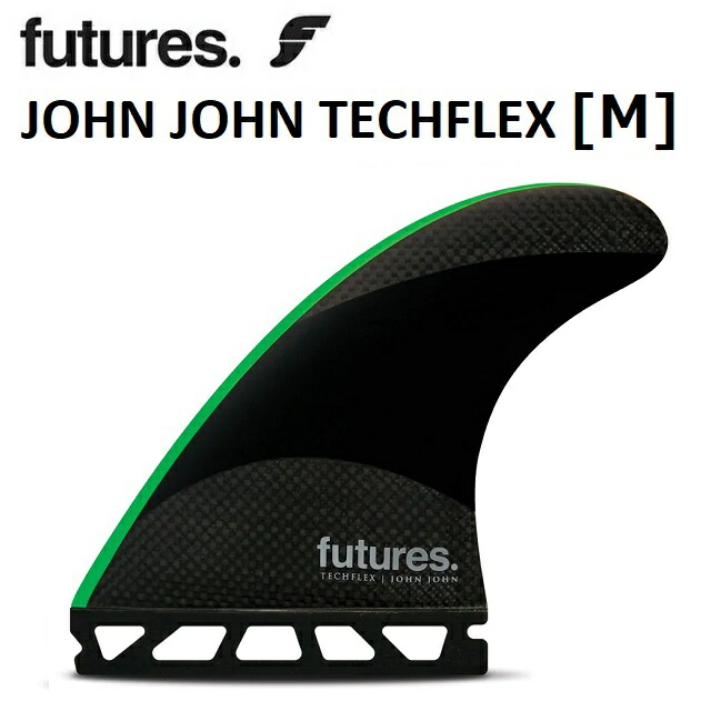 【楽天市場】FUTURES FINS フューチャー フィン JOHN JOHN TECHFLEX [MEDIUM] スラスター トライフィン サーフボードフィン ショートボード 日本正規品 ...