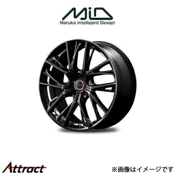 【楽天市場】MID ヴァーテックワン グレイブ アルミホイール 1本 UX 10系(18×8J 5-114.3 INSET42 ダイヤモンドブラック/リムエッジ&アンダーカットDC ...