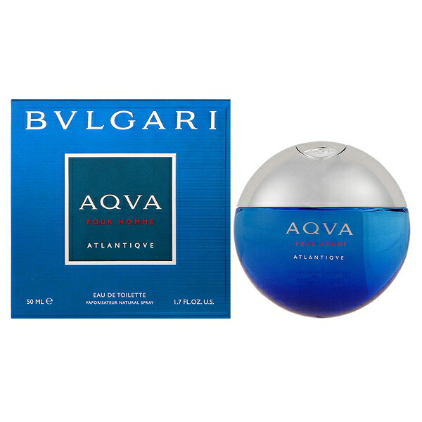 【楽天市場】ブルガリ 香水 メンズ アクア プールオム アトランティック EDT・SP 50ml 送料無料 香水 フレグランス プレゼント ...
