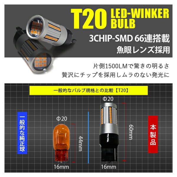 【楽天市場】新型 エクストレイル T33系 T20 抵抗内蔵 LED ウインカー ウインカーバルブ アンバー ハイフラ防止 キャンセラー内蔵 外装 カスタム パーツ アクセサリー シングル ...