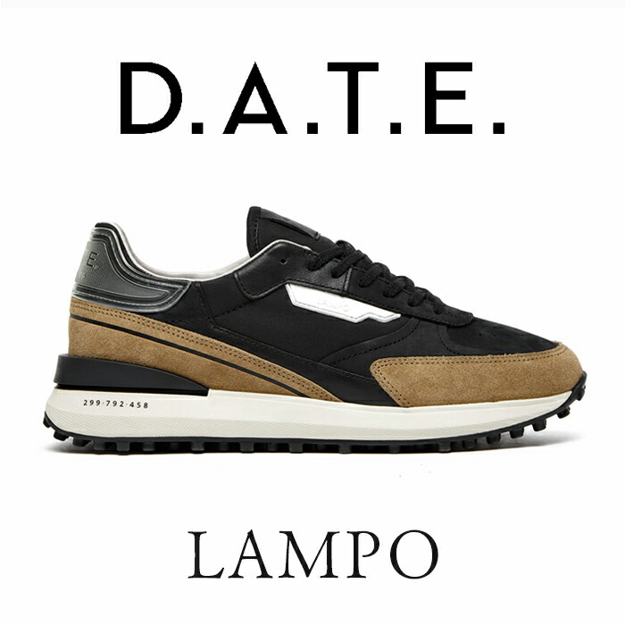 【楽天市場】D.A.T.E. デイト LAMPO ランポ スニーカー M391-LM-NY-BK / LAMPO-NYLON-BLACK ...