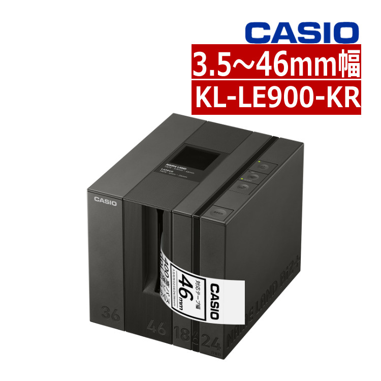 【楽天市場】カシオ KL-LE900-KR ネームランド BiZ＋ ラベルライター 高精細 幅広ヘッド NAMELAND スマホ/PCモデル（ラッピング不可）（みつはぴ）：みつはぴ