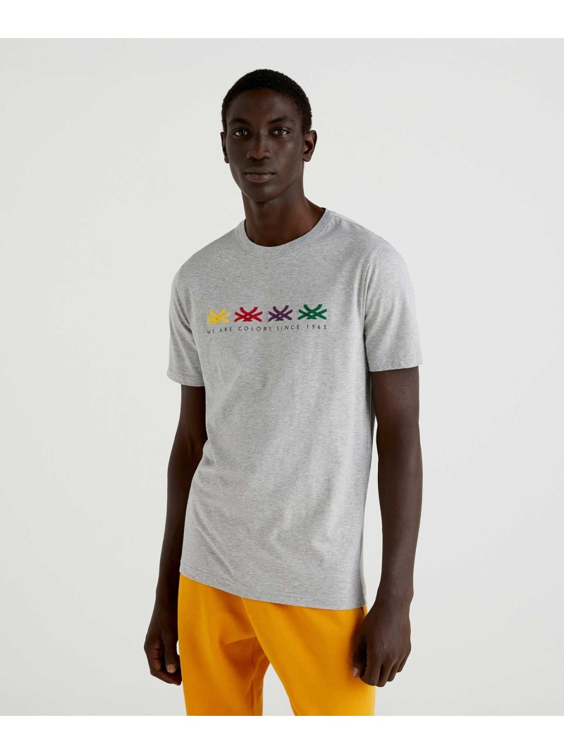 【楽天市場】【SALE／60%OFF】(M)【GREEN B】ロゴデザイン半袖Tシャツ・カットソー BENETTON (UNITED ...