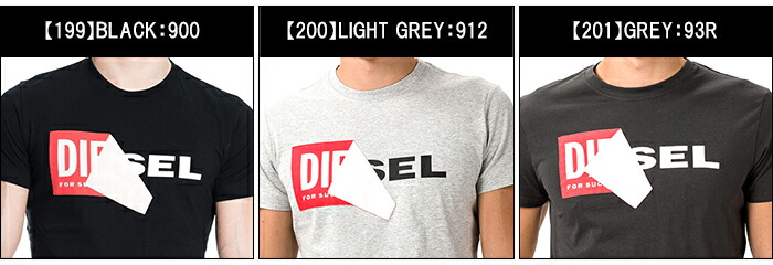 【楽天市場】ディーゼル Tシャツ 半袖 00S02X 0091B メンズ 丸首 クルーネック T-DIEGO-QA MAGLIETTA 【190-201】メール便 送料無料：ベルフルール