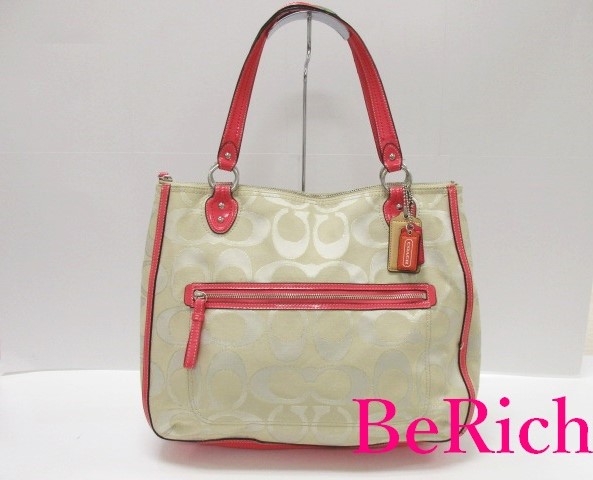 【楽天市場】コーチ COACH ショルダーバッグ 22455 ポピー アウトライン シグネチャー ハリー EW トート ライト カーキ ...