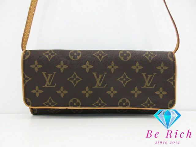 【楽天市場】ルイ ヴィトン LOUIS VUITTON ポシェット ツイン GM 2way ショルダー クラッチ バッグ モノグラム ...