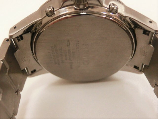 【楽天市場】美品 セイコー スプリット SBTM145 7B52-0AD0 チタン ソーラー メンズ 腕時計 ブラック文字盤 デイト ...