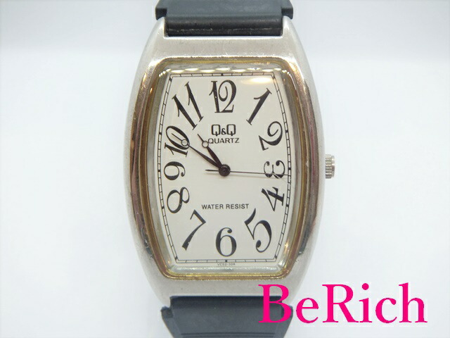 【楽天市場】シチズン CITIZEN Q＆Q メンズ 腕時計 白 ホワイト 文字盤 SS ラバー 黒 ブラック アナログ クォーツ QZ ...